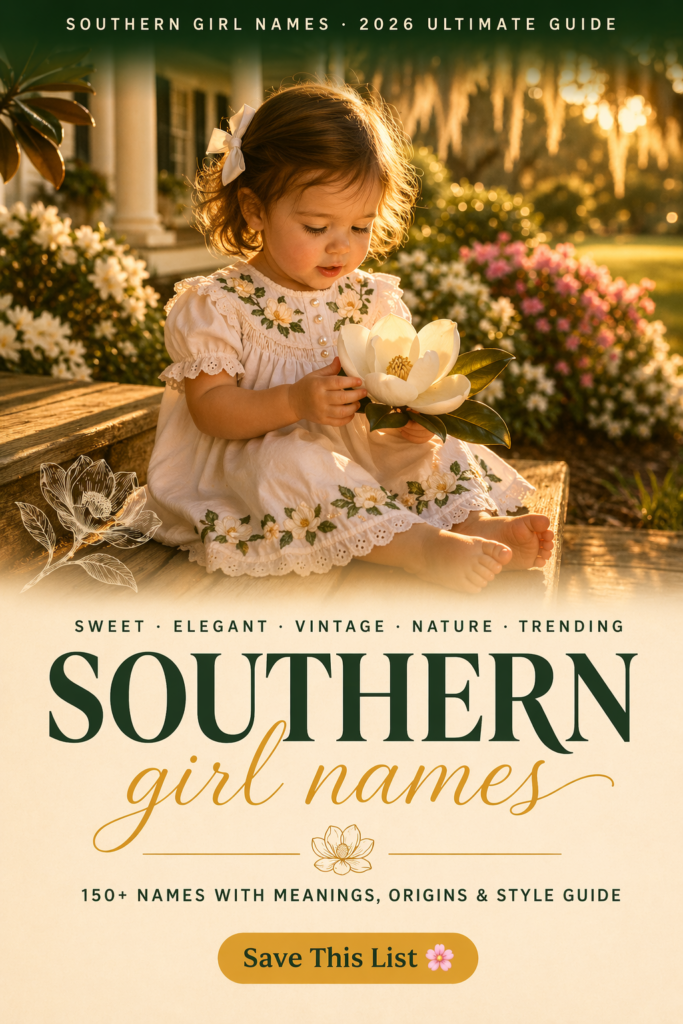 150+ Most Beautiful Southern Girl Names You Didn't Know Are Trending ...